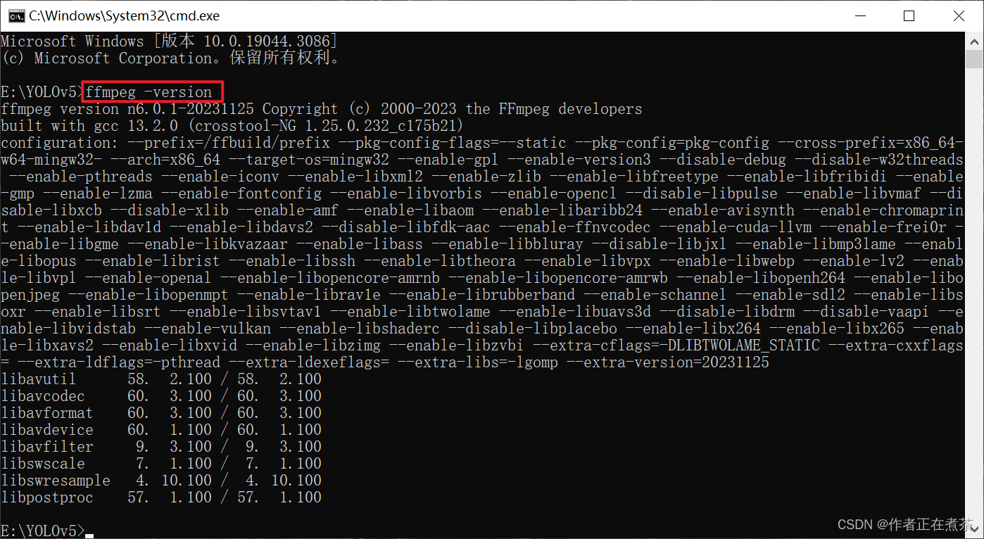 【土堆】目标检测 YOLOv5 开源项目入门实战 1（最详尽版）—— 关于 detect.py 参数讲解与 lux ( annie ) & ffmpeg 安装_yolov5开源-CSDN博客