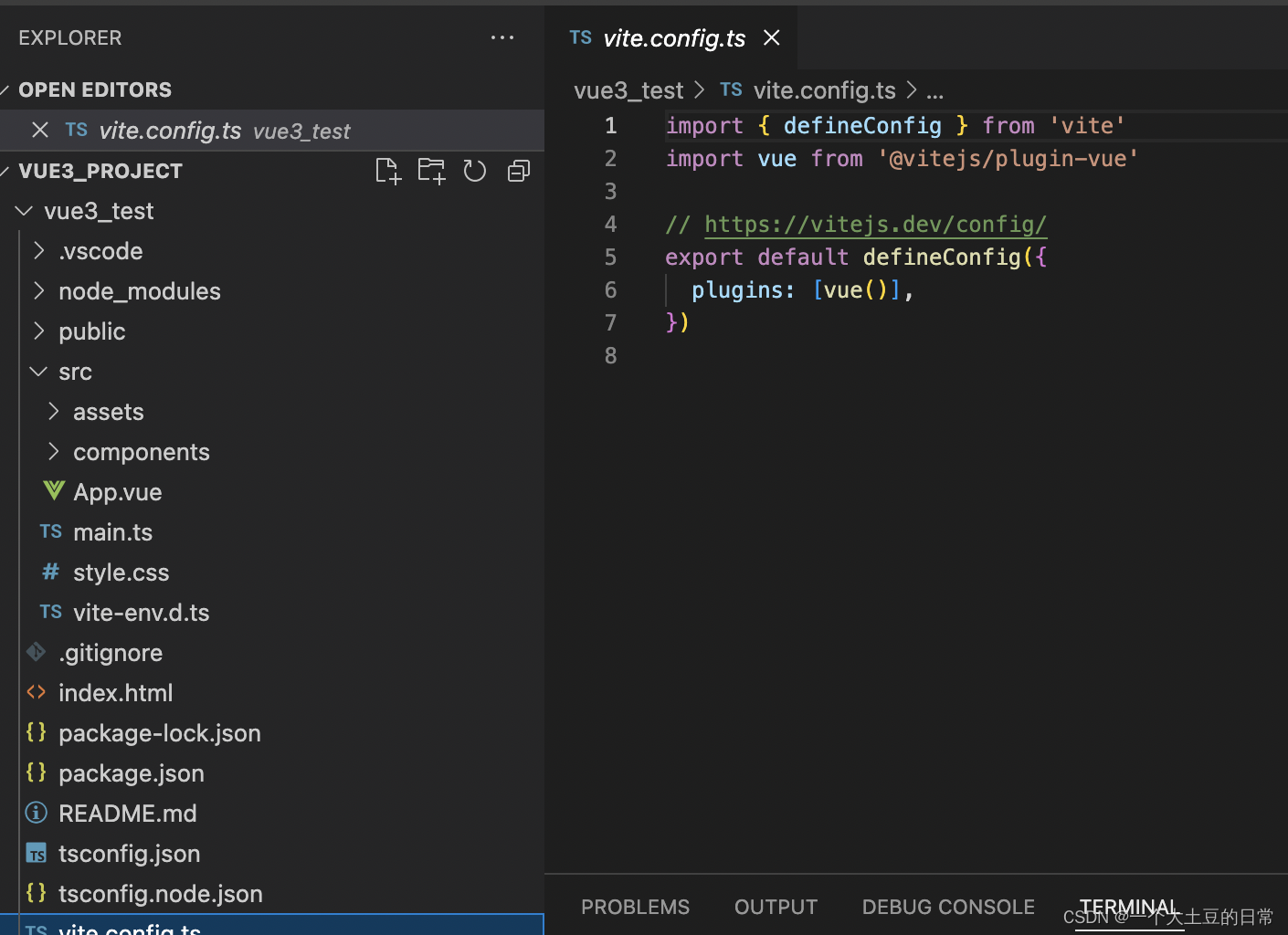 用vite搭建vue3 Ts项目 Vite Ts Csdn博客
