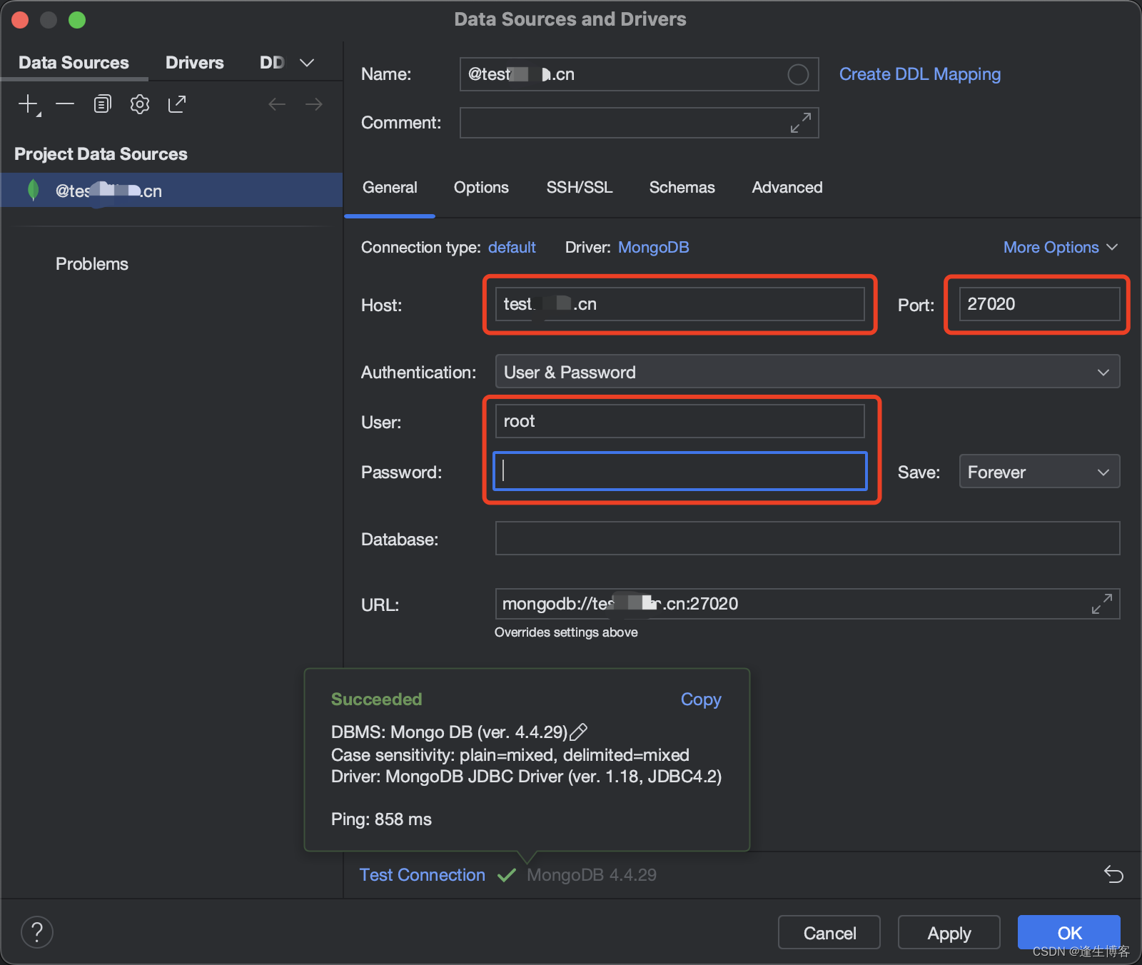 Nginx 代理 MongoDB 实现通过域名连接数据库_nginx 代理mongodb-CSDN博客