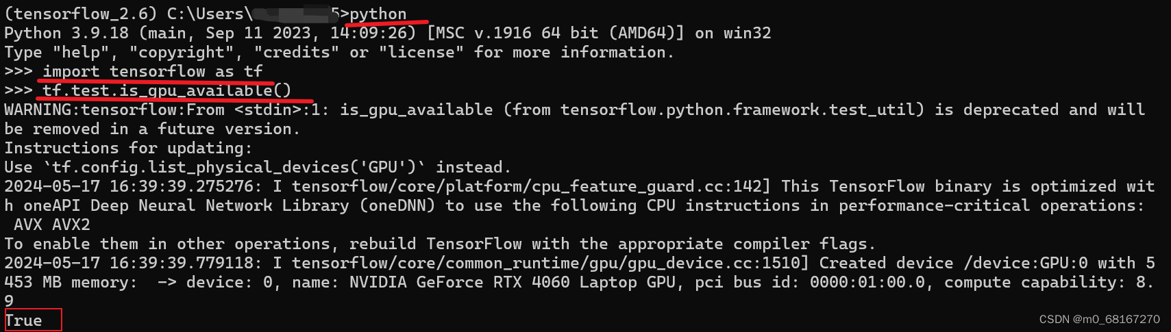 配置Tensorflow使用GPU加速（Tensorflow2.6.0，Python3.6-3.9，CUDA11.2，cuDNN8.1）_tensorflowgpu对应的cuda版本-CSDN博客