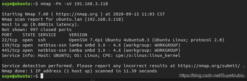 Nmap-03：Nmap识别目标机器上服务的指纹_fingerprinting (for os scan) requires root ...