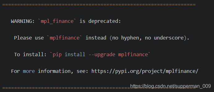 python3绘制股票K线图的那些坑【一】mpl_finance迁向mplfinance，以及plot独立窗口视图问题！_python mplfinance k线图 区别-CSDN博客