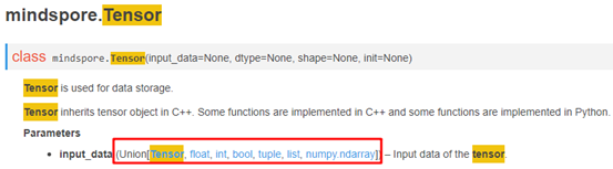 MindSpore报类型错误:For &apos；Tensor&apos；,the type of input_data should be..._this is an invalid ...