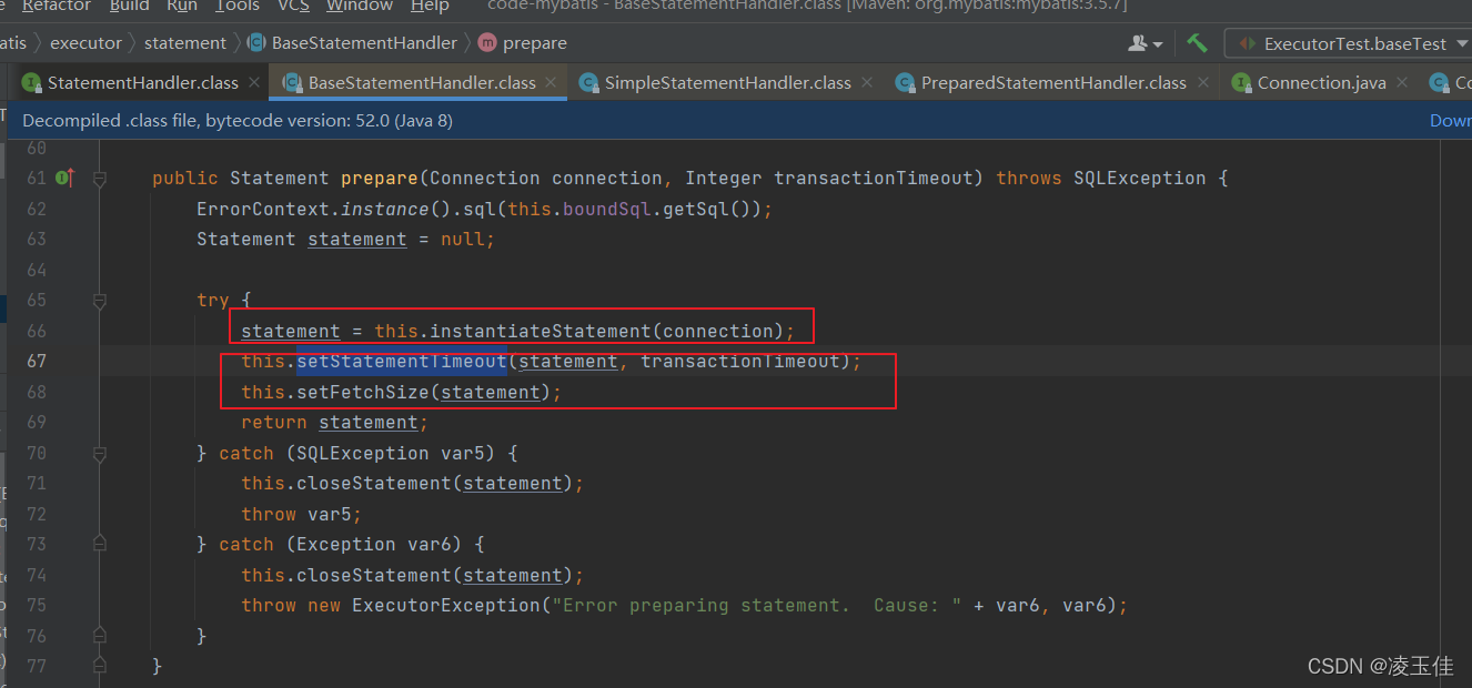Mybatis源码学习四（StatementHandler及参数处理)_statementhandler 动态添加参数-CSDN博客