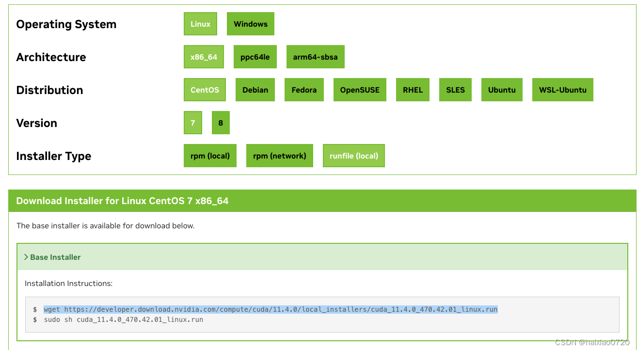 centos安装nvidia-smi驱动踩坑-CSDN博客
