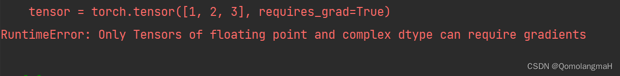 【Python报错合集】Python元组tuple、张量tensor（IndexError、TypeError、RuntimeError……）~持续更新_indexerror: tuple ...