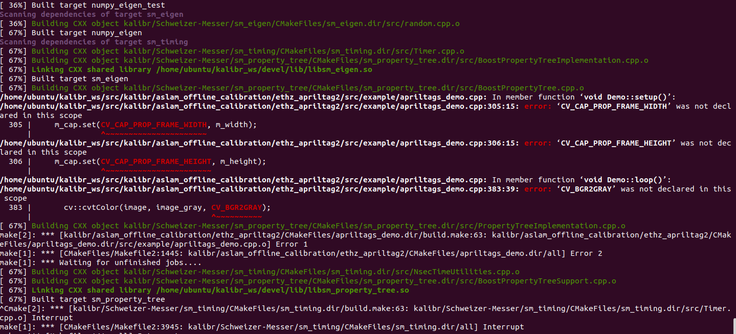 Ubuntu 20.04 + ROS Noetic + OpenCV 4.10编译kalibr相机标定功能包_kalibr使用opencv4编译-CSDN博客