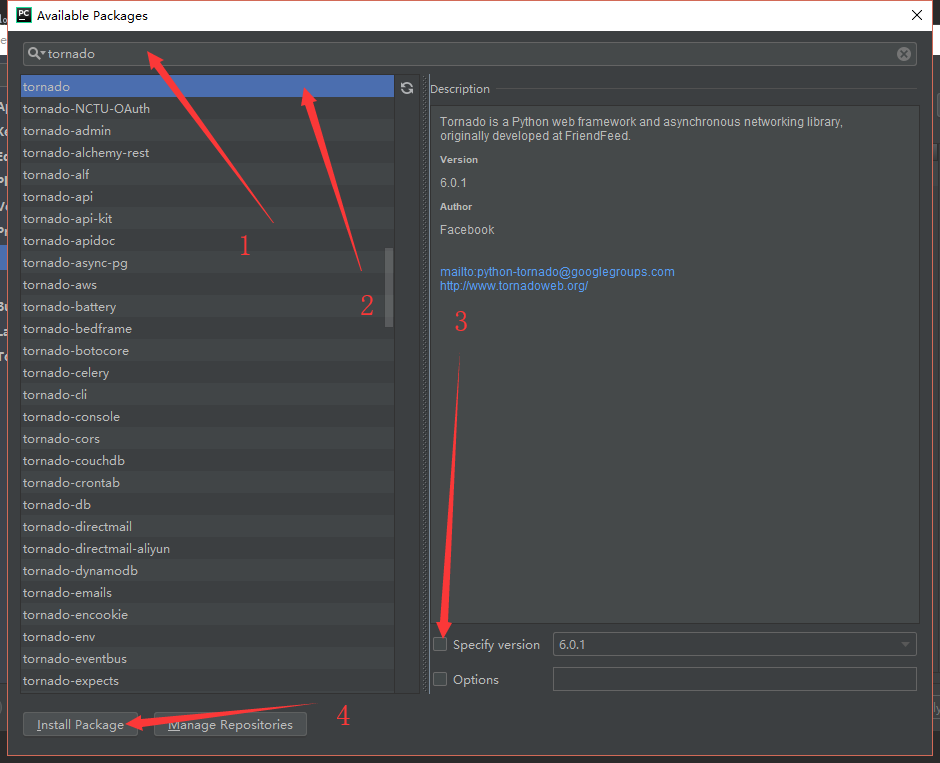 PyCharm使用中出现的问题_modulenotfounderror: no module named 'tornado.iolo-CSDN博客