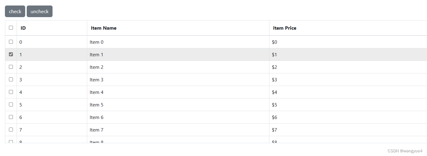 Bootstrap table check uncheck_bootstraptable uncheck-CSDN博客
