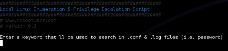 Linux枚举及权限提升检查工具——LinEnum_linux枚举漏洞工具linenum下载-CSDN博客