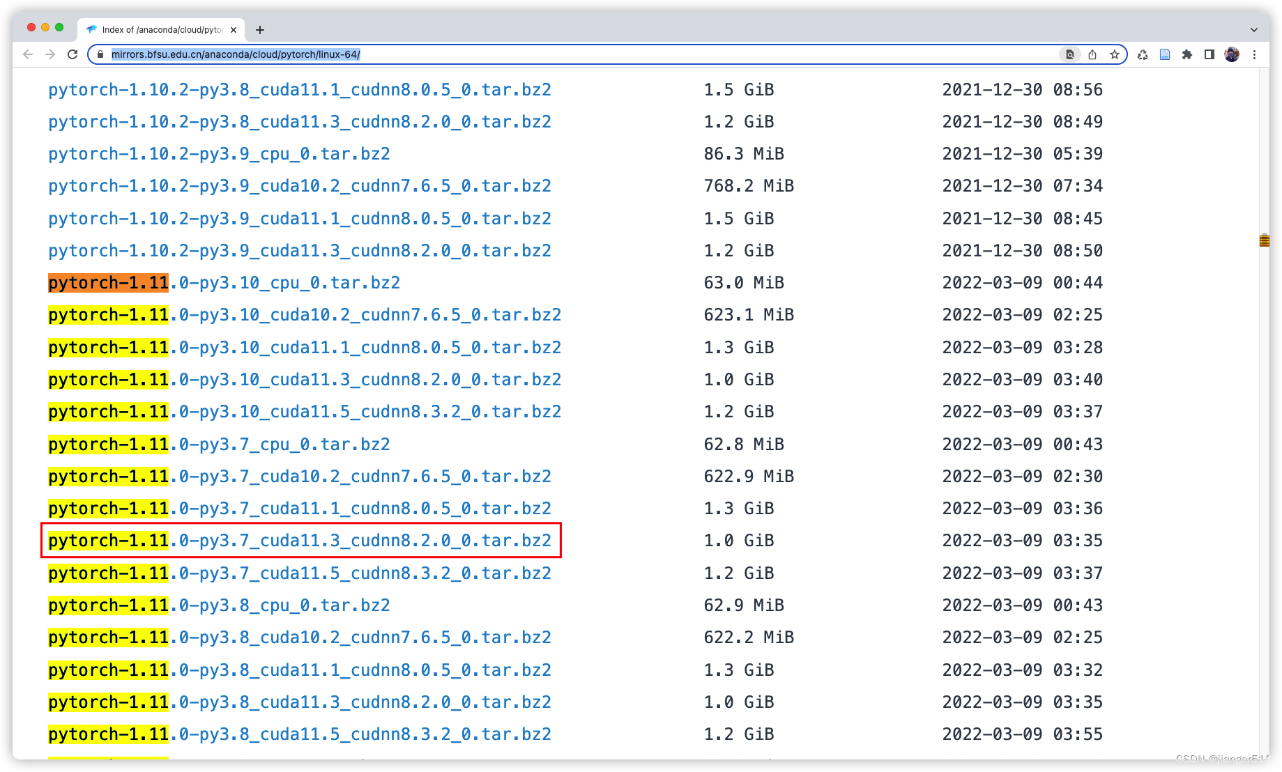 使用conda安装GPU版本的Pytorch_conda install pytorch==1.11.0 torchvision==0.12.0 -CSDN博客