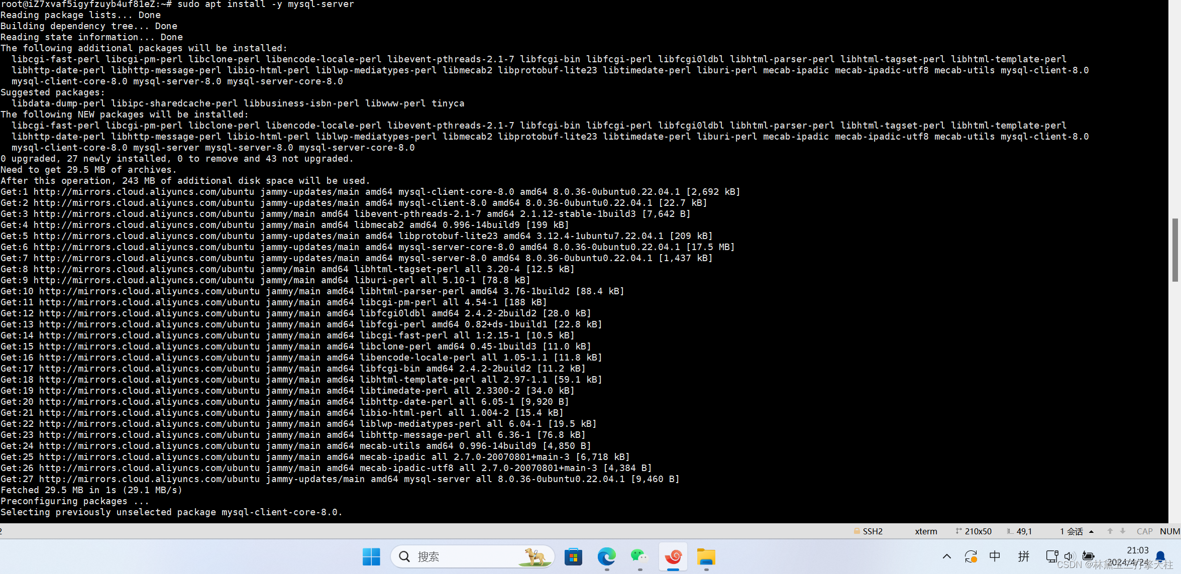 在Ubuntu 22.04上架设LAMP服务器及Wendasns博客_ubuntu22 nginx php mysql-CSDN博客