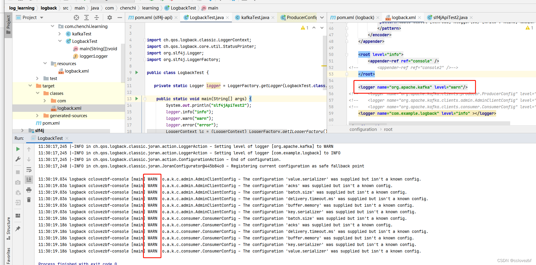 logback的使用，全部演示，傻瓜式学习_ch.qos.logback.classic.filter.thresholdfilter-CSDN博客