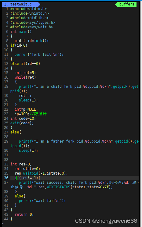 进程等待详解-CSDN博客