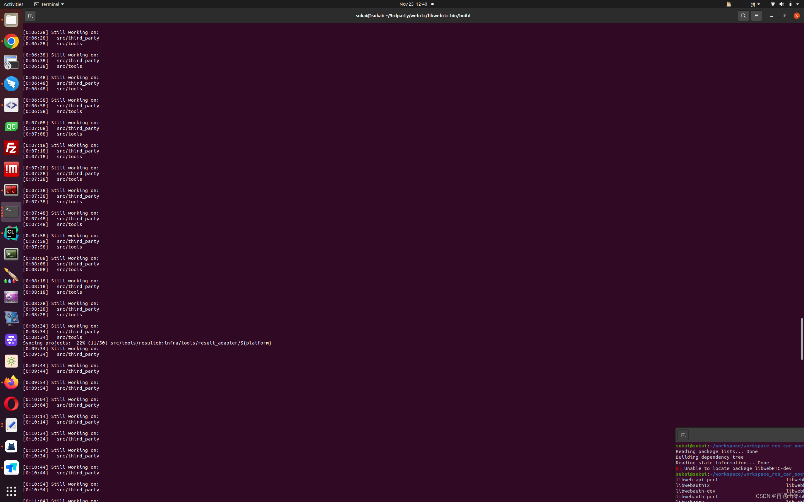 ubuntu 使用webrtc_ros 编译linux webrtc库_webrtc ros-CSDN博客