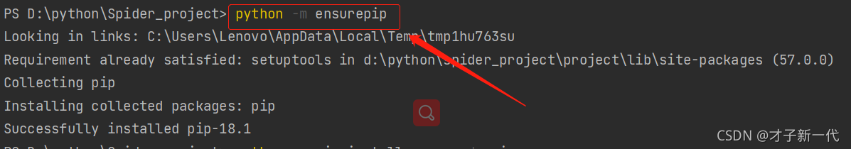python中pip重新安装，本人已经解决_pip重新安装包-CSDN博客