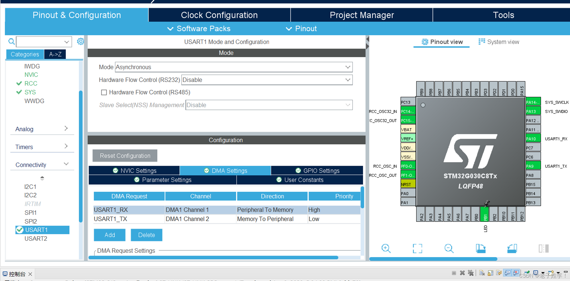 STM32 HAL 详解】CubeIDE实现串口接收不定长数据DMA+串口重定向_stm32 dma串口接收 hal-CSDN博客