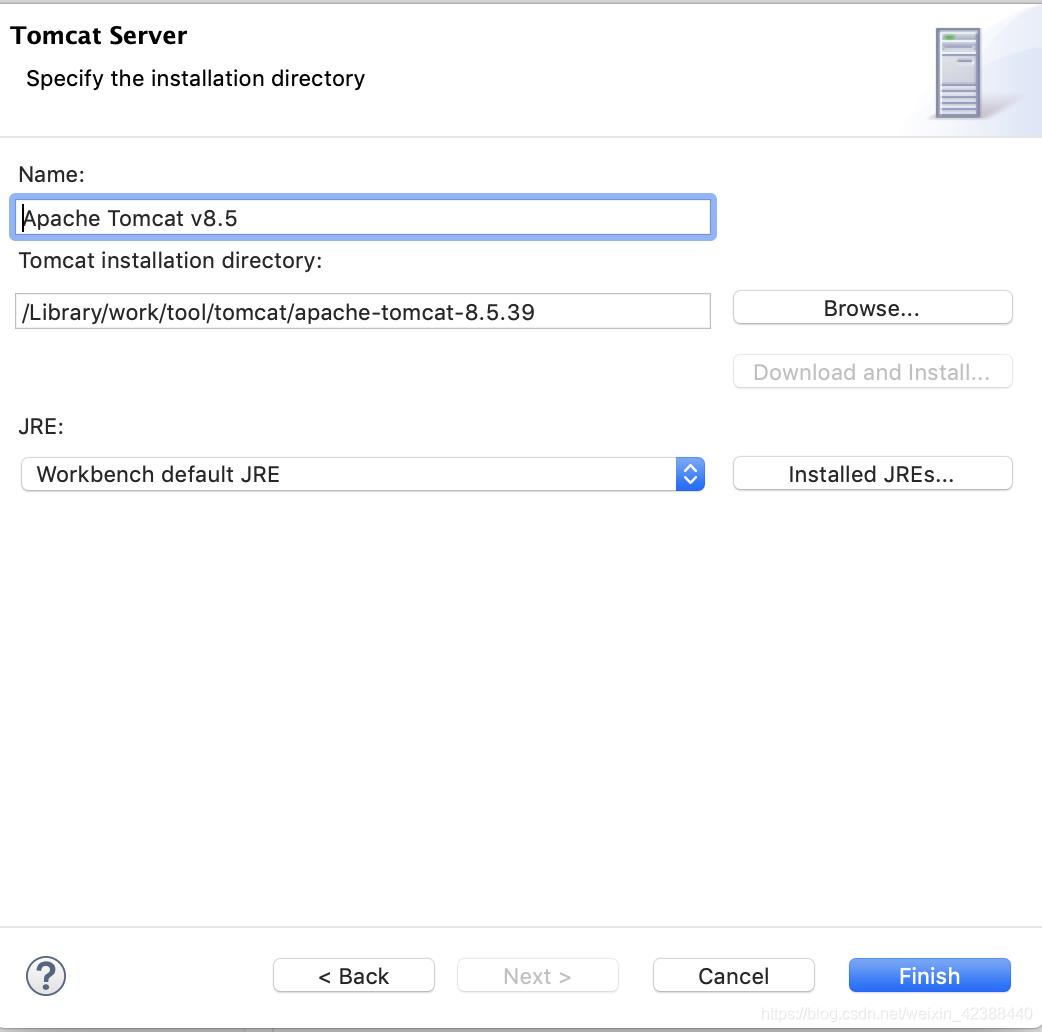新手javaweb环境搭建之eclipse配置tomcat（mac ox）_java web环境 for mac-CSDN博客