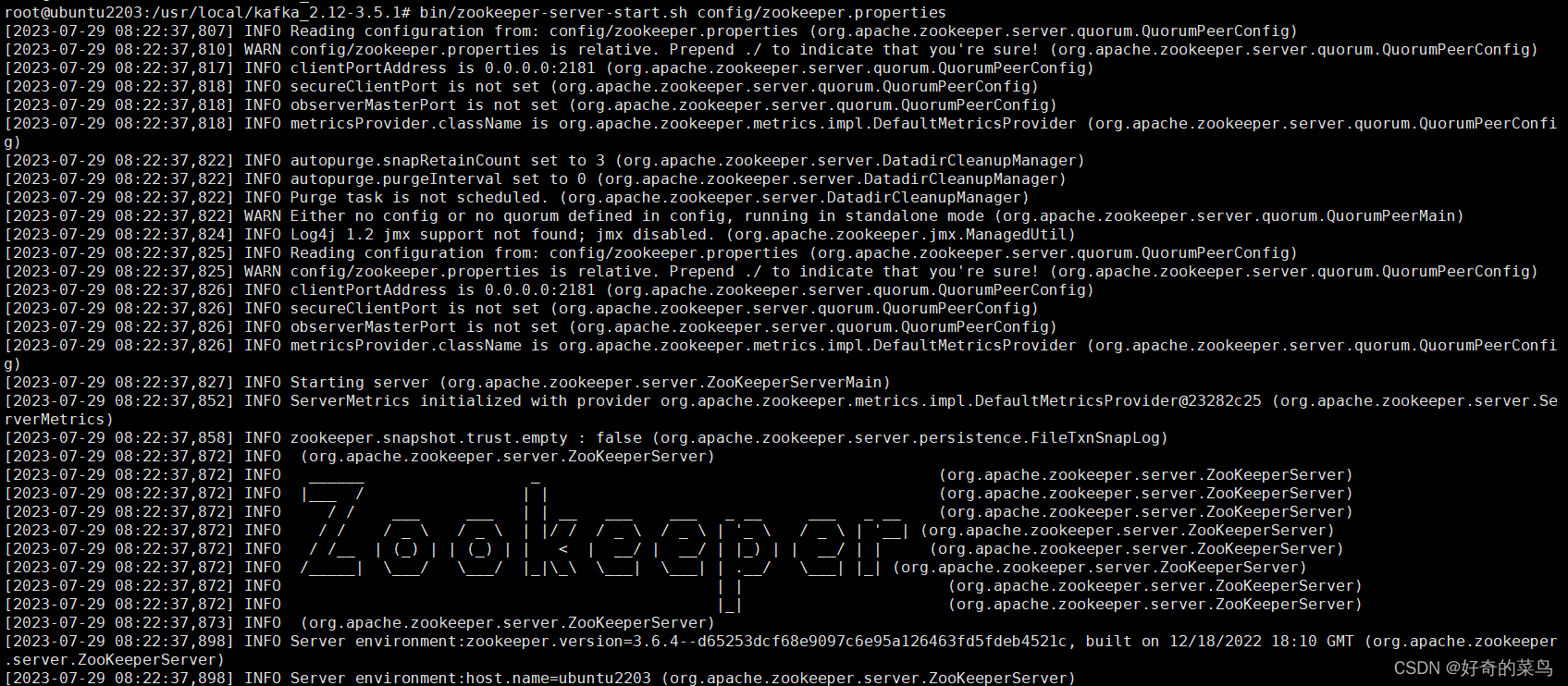 Linux安装kafka3.5.1_kafka 3.5.1-CSDN博客