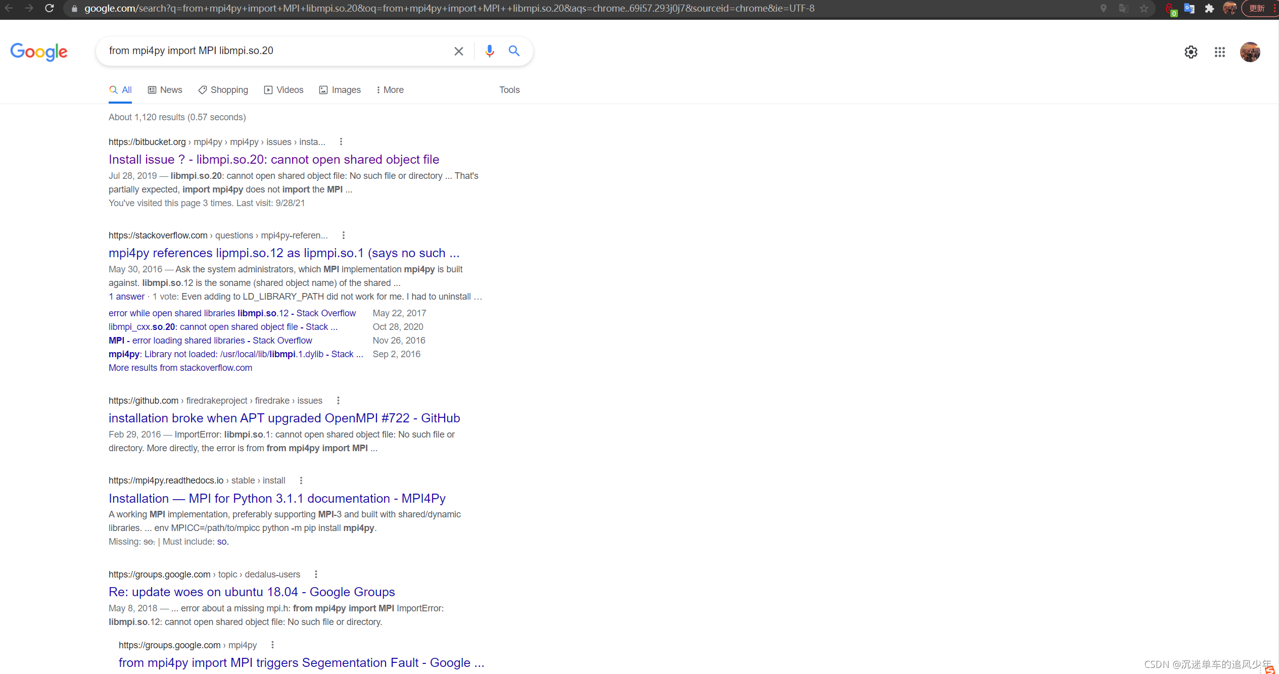 解决：libmpi.so.20: cannot open shared object file: No such file or directory-CSDN博客