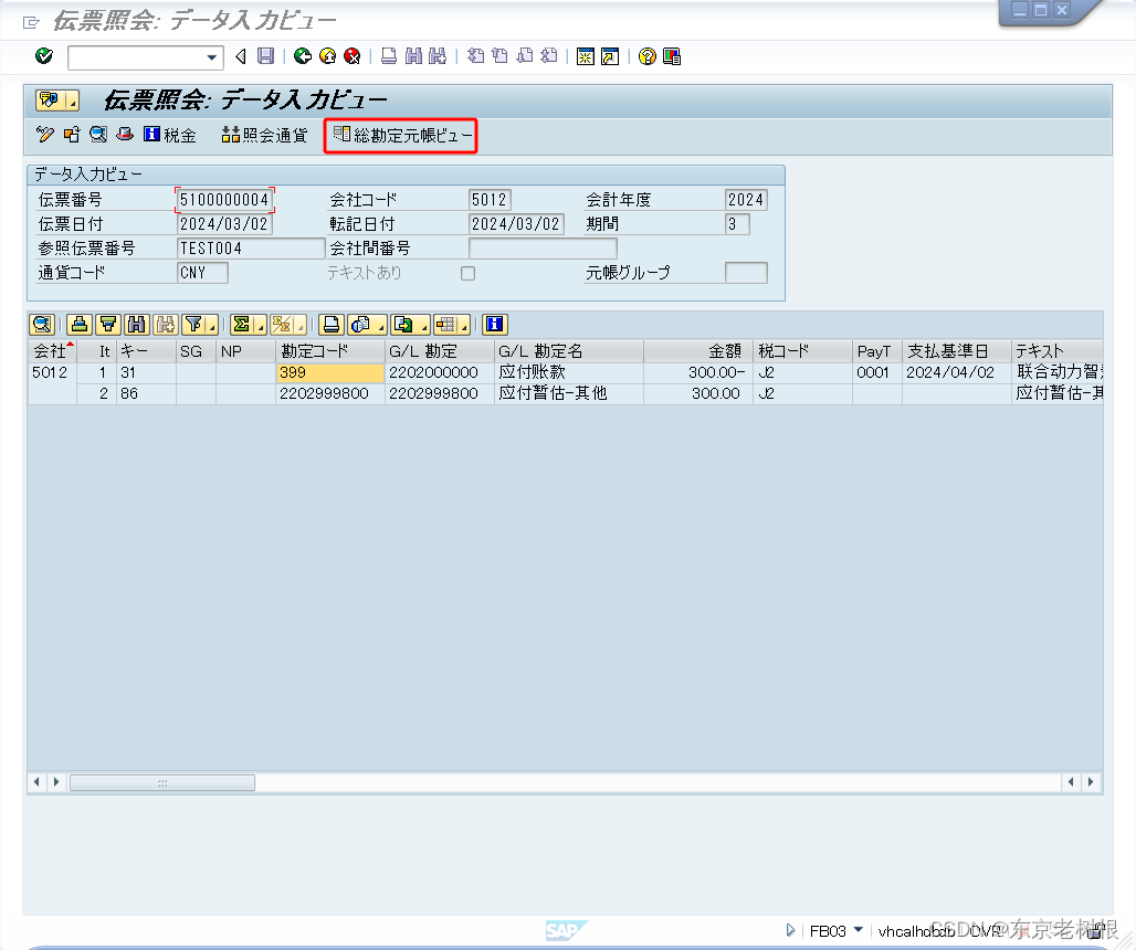 SAP FI学习笔记03 - 应付账款_sap fk10n-CSDN博客