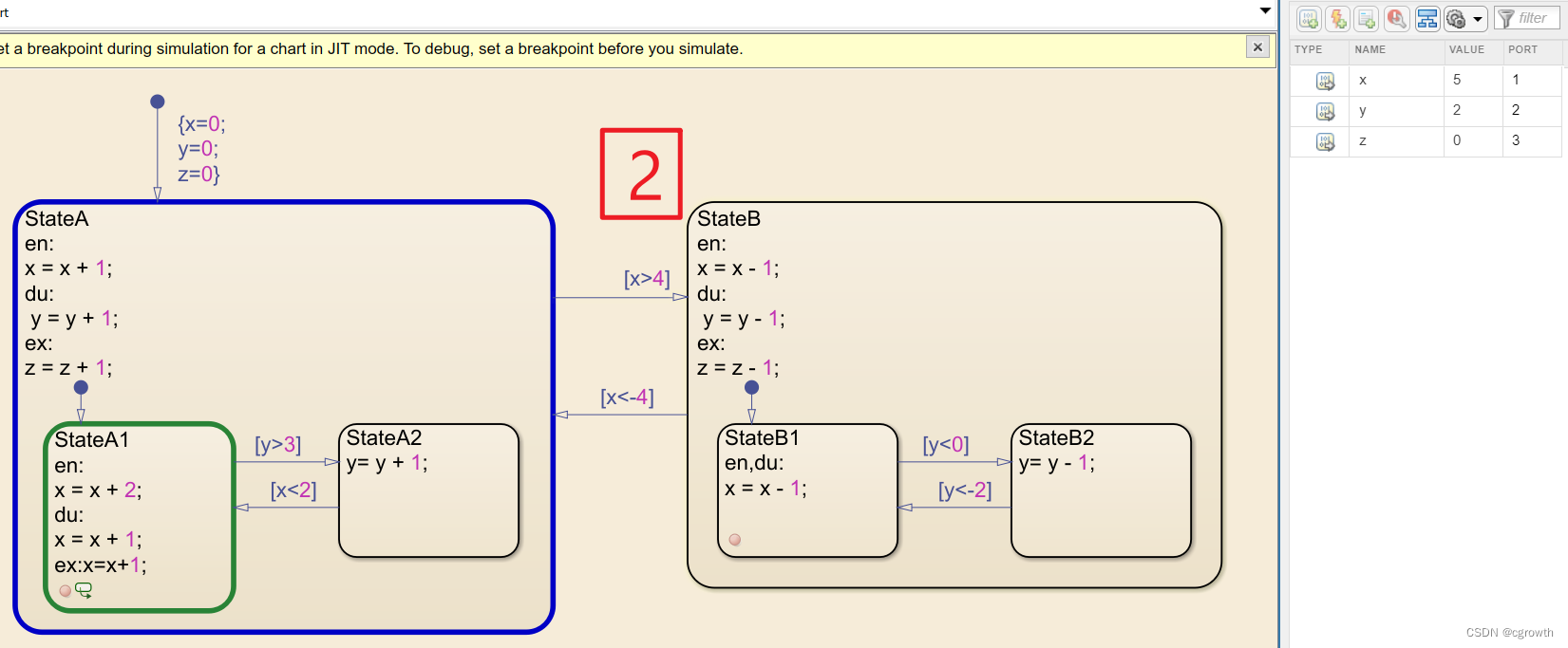 Stateflow状态转移练习_stateflow多个条件-CSDN博客