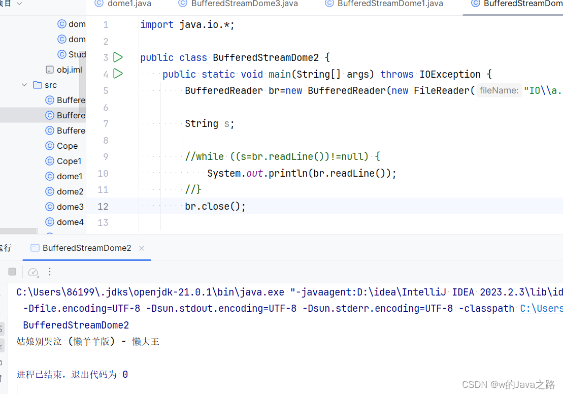 【IO详解】IO要点总结_bufferedwriter和outputstream-CSDN博客