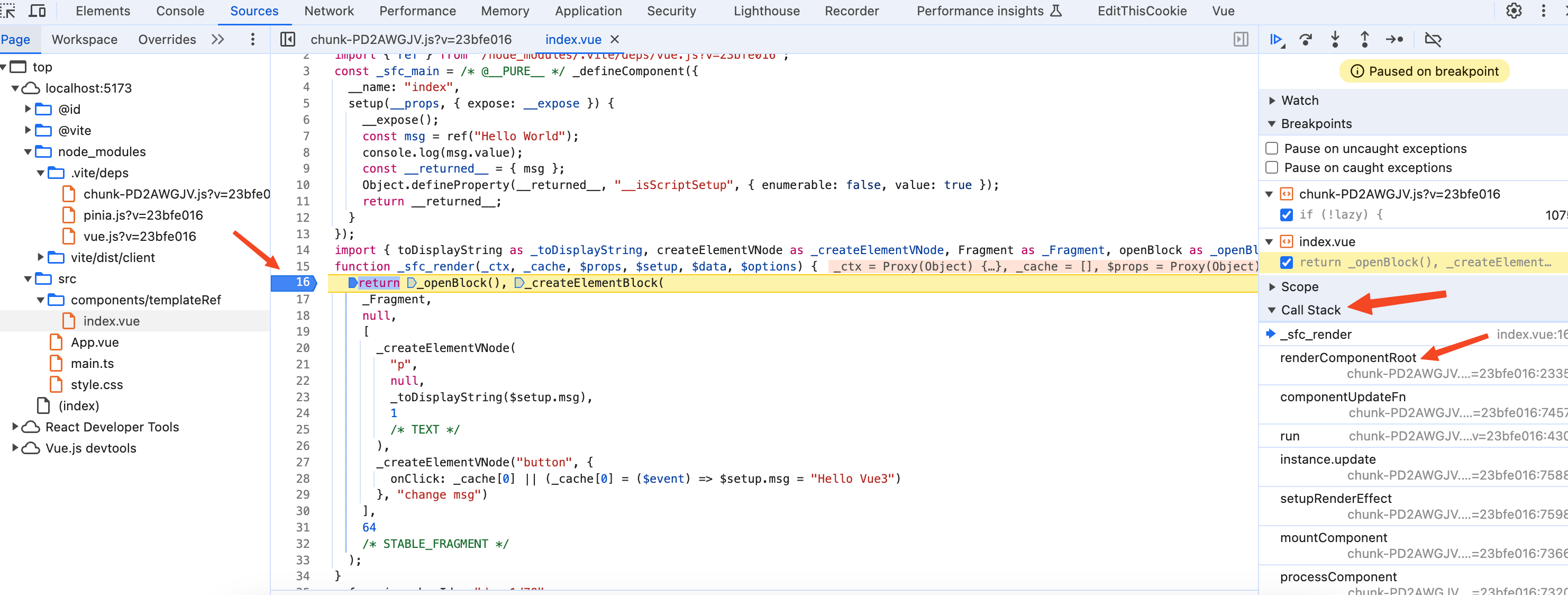 终于搞懂了！原来vue3中template使用ref无需.value是因为这个_vue3 template ref-CSDN博客