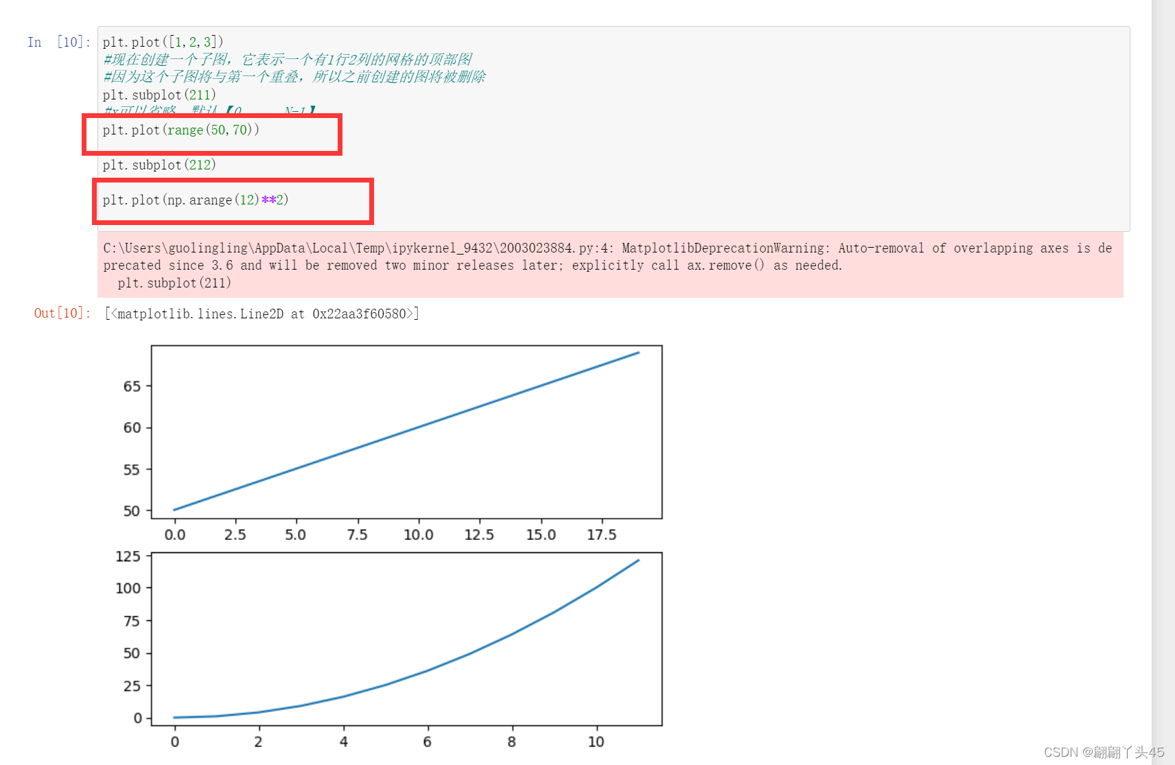 matplotlib多子图add_axes添加区域 1.add_axes():添加区域 2.subplot（）和subplots（）_add axes-CSDN博客