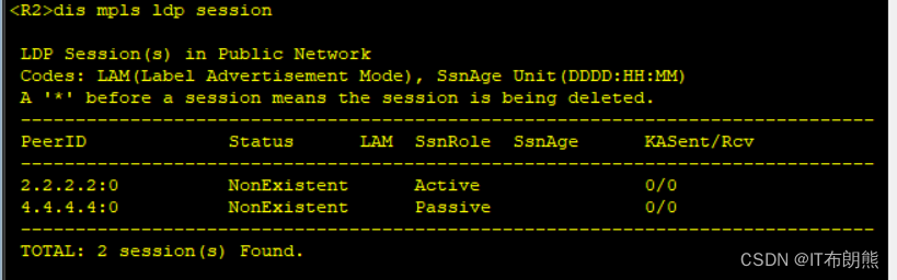 LDP动态建立LSP，理论及配置操作。_ldp lsp-CSDN博客