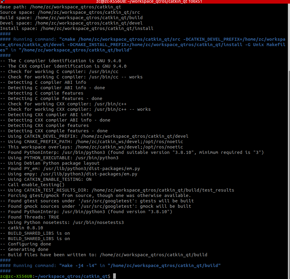 ROS+QT集成开发环境搭建及使用（一）_ros qt-CSDN博客