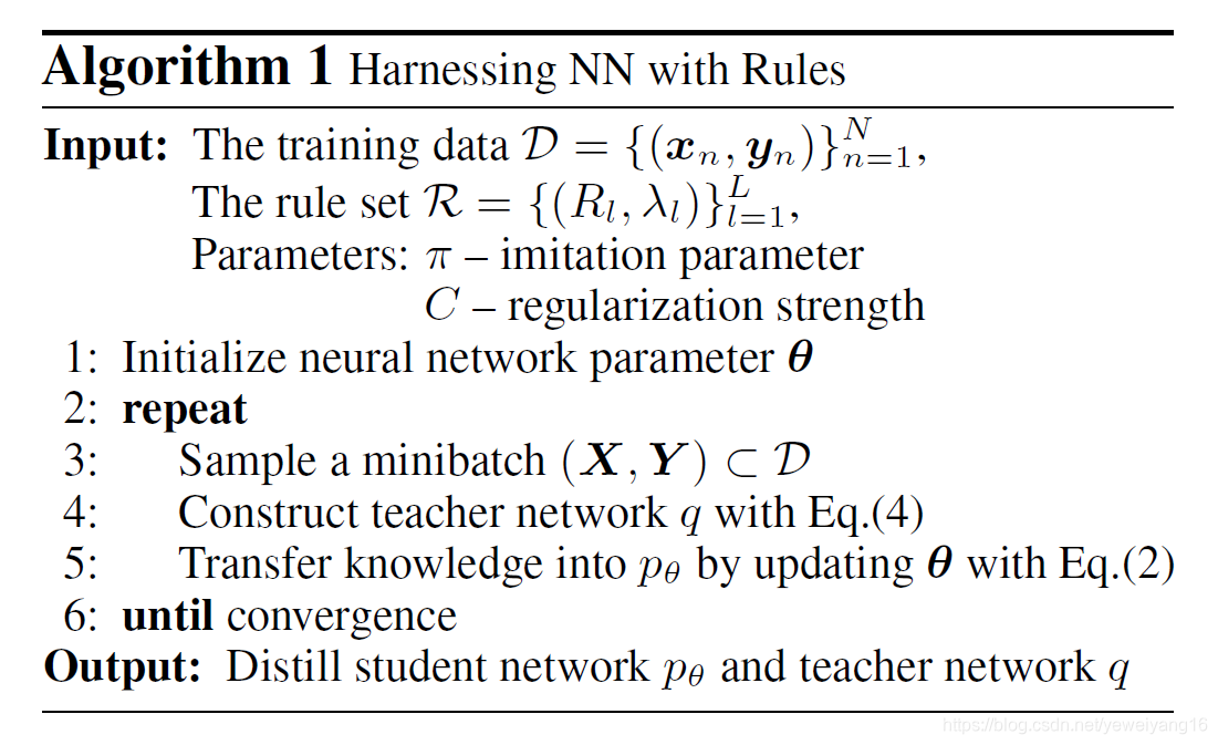 关于《harnessing Deep Neural Networks With Logic Rules》对规则融入神经网络的理解 Csdn博客