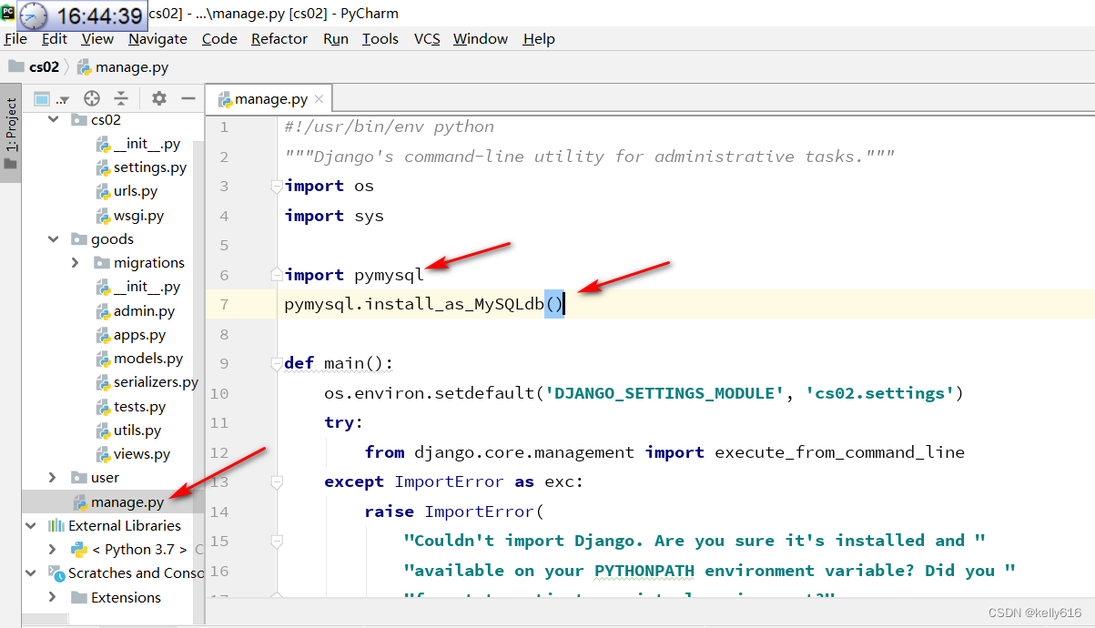 mysql迁移出错，配置‘bytes‘ object has no attribute ‘encode‘_bytes' object has ...