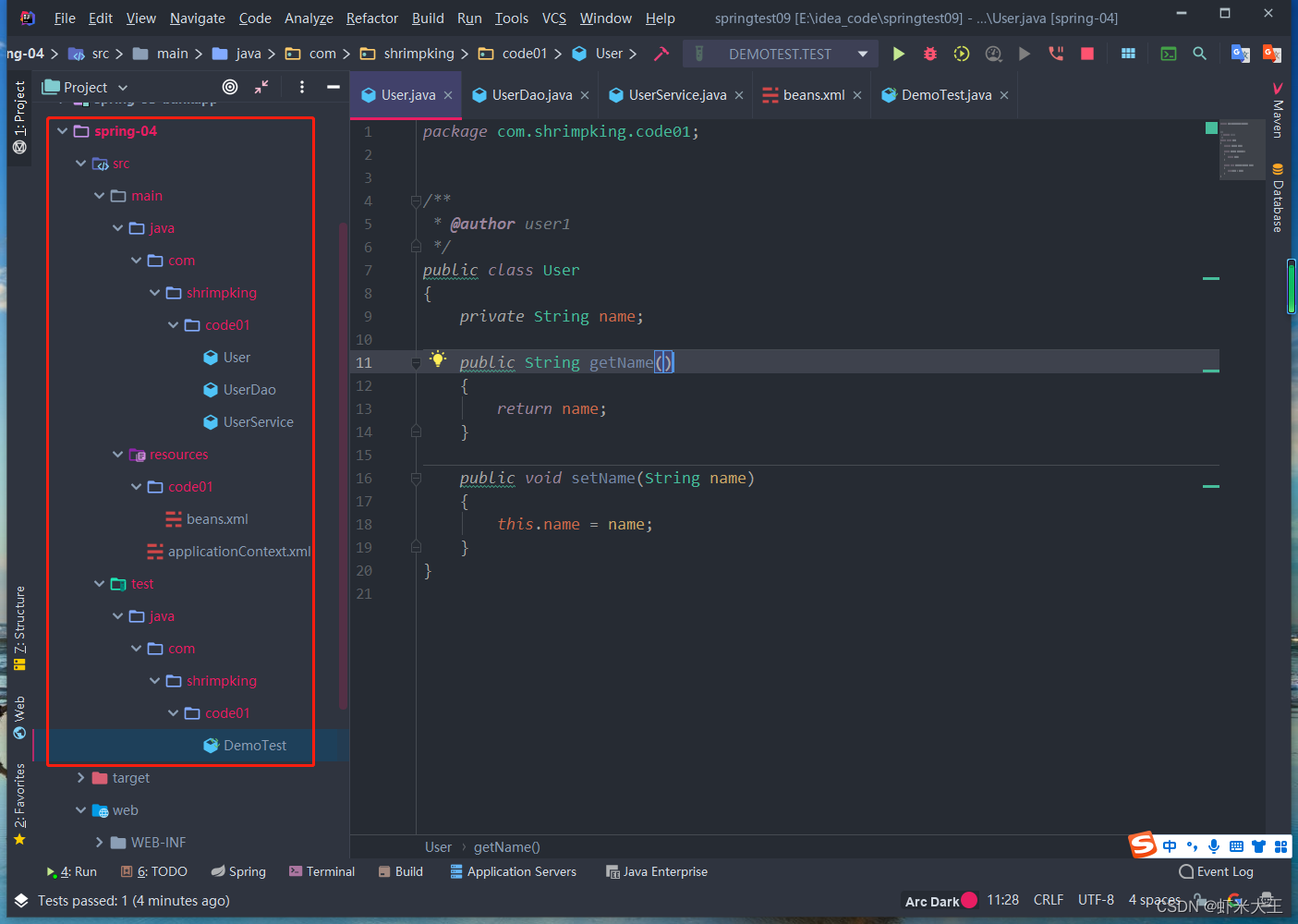 spring构造器注入constructor-arg练习_requiredargsconstructor 基类注入对象-CSDN博客