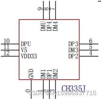USB HUB控制器芯片 CH334/5_usb hub芯片-CSDN博客