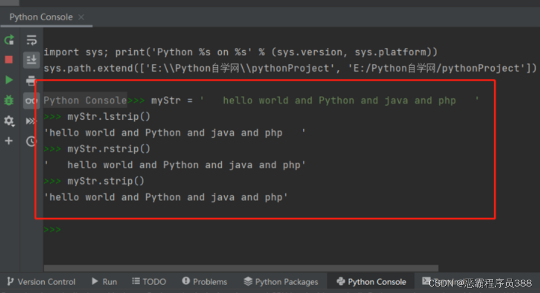 【Python字符串方法】大小写转换，删除空白文字符，字符串对齐_mystr = "hello world ha ha",将字符串mystr 转换为大写,小写,和标题-CSDN博客