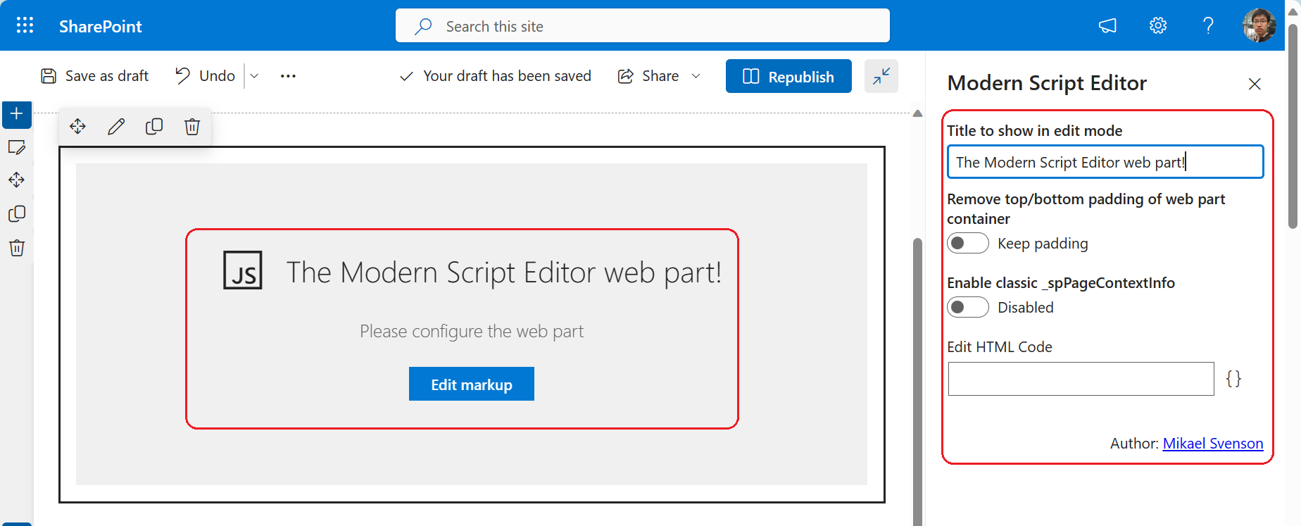 SharePoint Online Modern Script Editor WebPart-CSDN博客