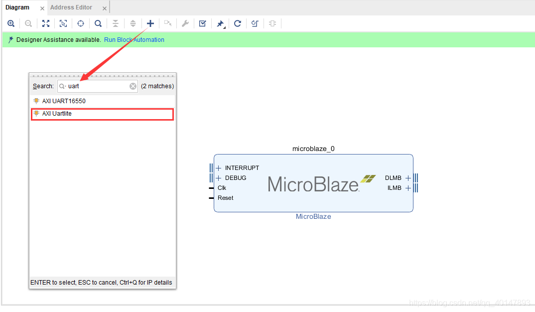 Xilinx MicroBlaze软核的使用-Uartlite-CSDN博客