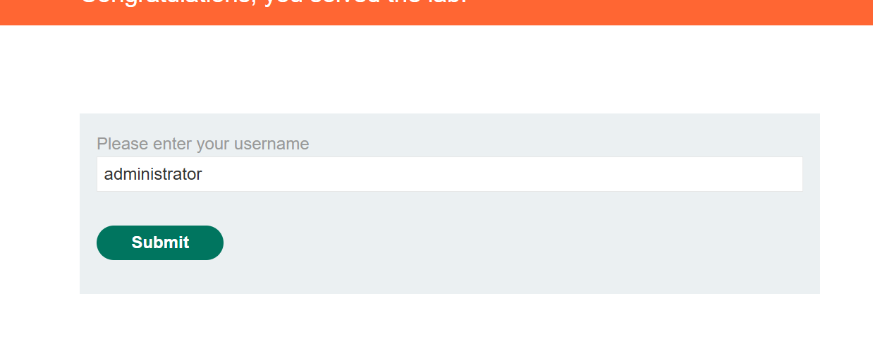 Lab Exploiting Server Side Parameter Pollution In A Query String实验室：利用查询字符串中的服务器端参数污染lab 3245