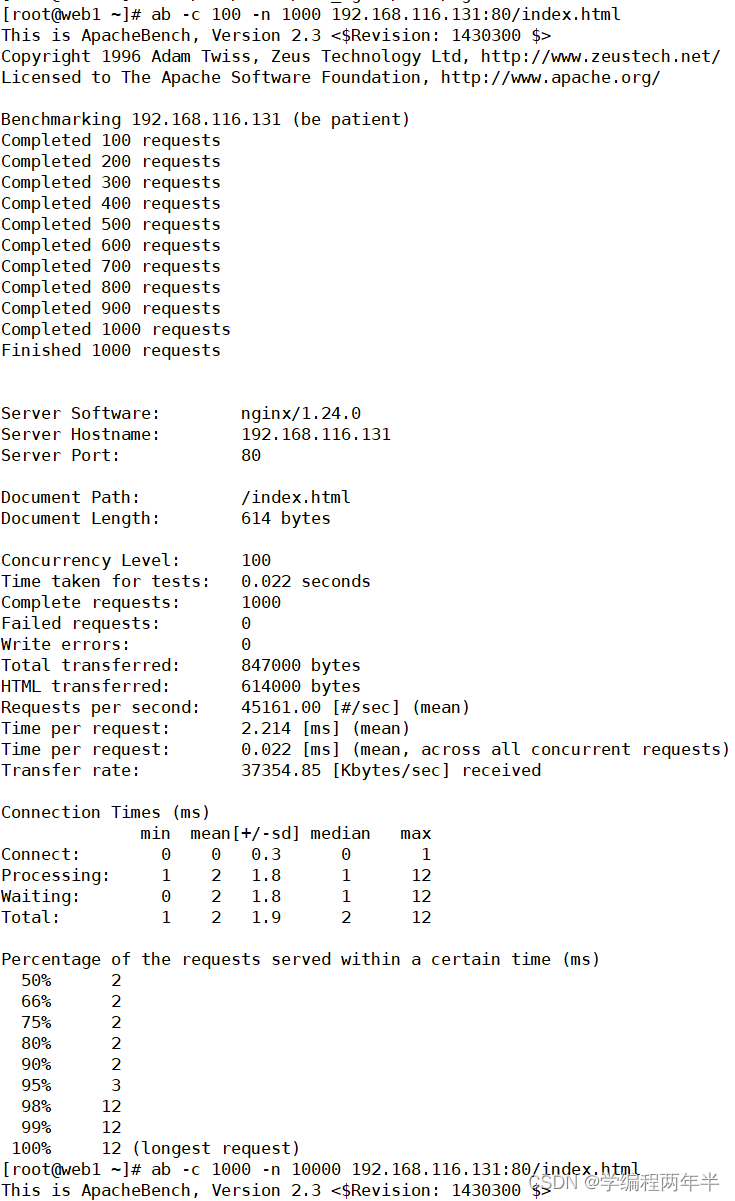 01_项目-基于nginx负载均衡的web集群项目_centos7.9安装nginx1.21.4-CSDN博客