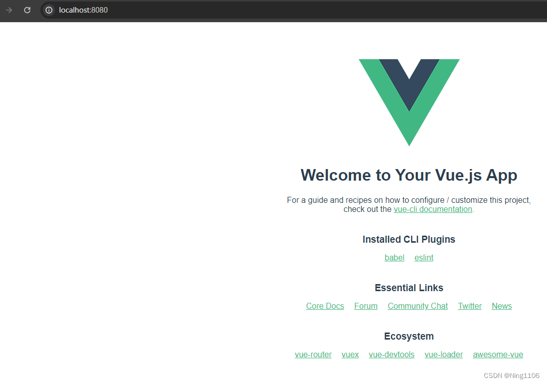 学习vue(1)环境搭建与运行一个vue项目运行一vue简单程序 Csdn博客