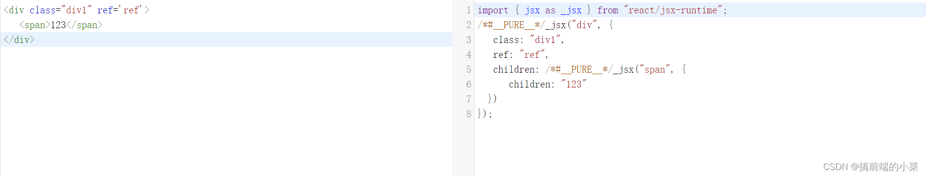 React源码解析18（1）------ React.createElement 和 jsx_react18 中 reactelement 数据结构定义在哪个文件-CSDN博客