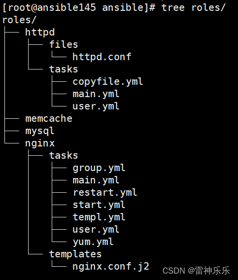 自动化运维——Ansible学习(四)——roles角色_ansible roles-CSDN博客