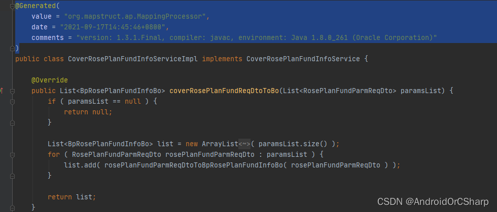 借助MapStruct实现Dto和Bo间转换_bo转dto-CSDN博客