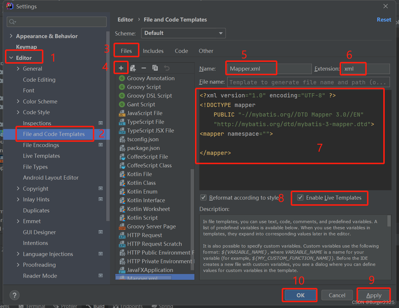 IDEA创建Mybatis格式XML文件_idea怎么快速创建mybatis的xml文件-CSDN博客