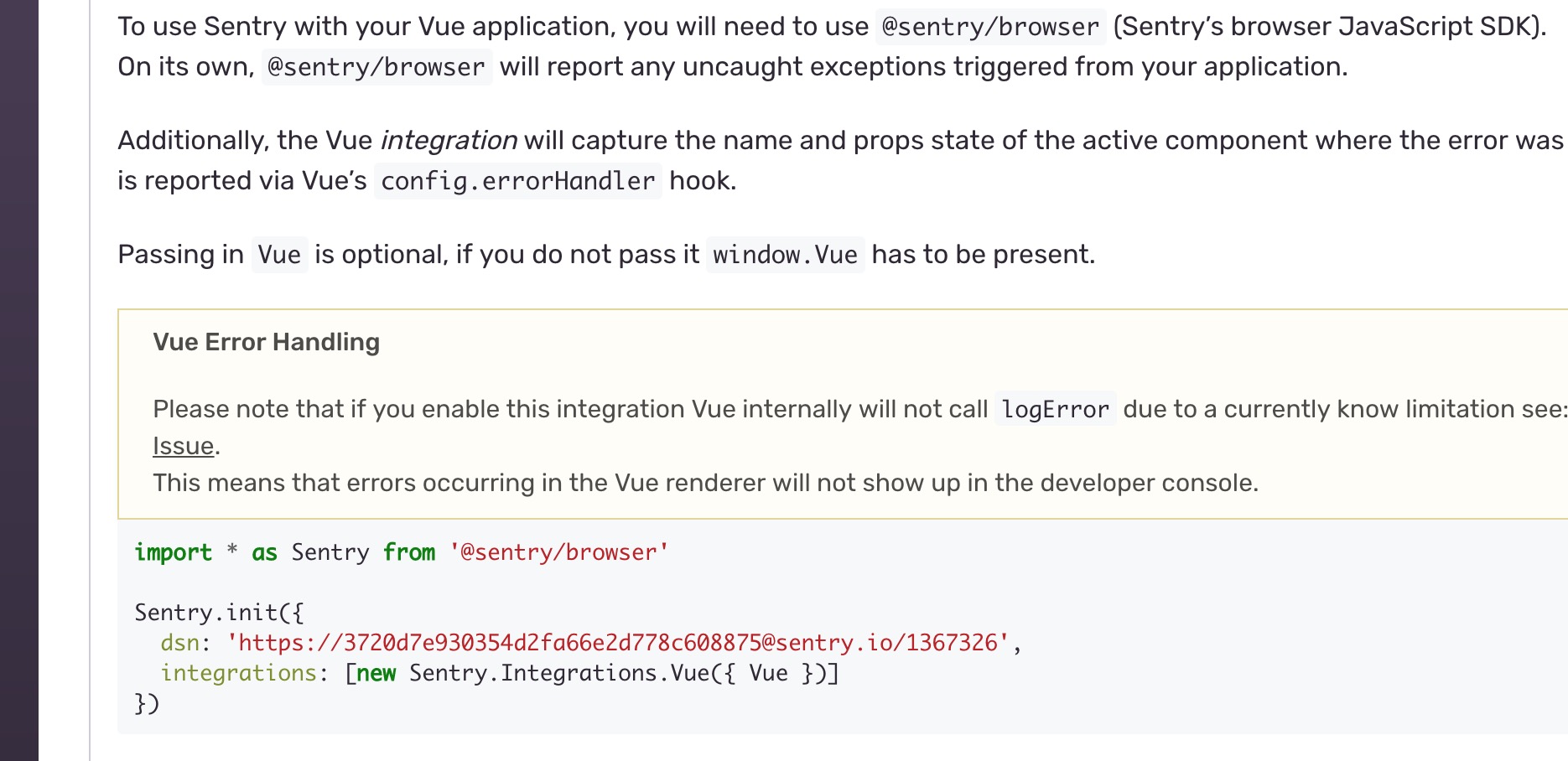 Sentry项目监控工具结合vue的安装与使用（前端）-CSDN博客