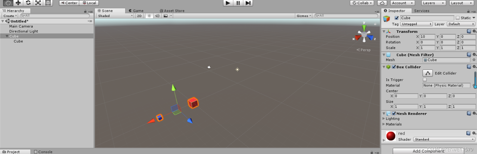 Unity3D ---Transform学习总结_unity技术transform-CSDN博客