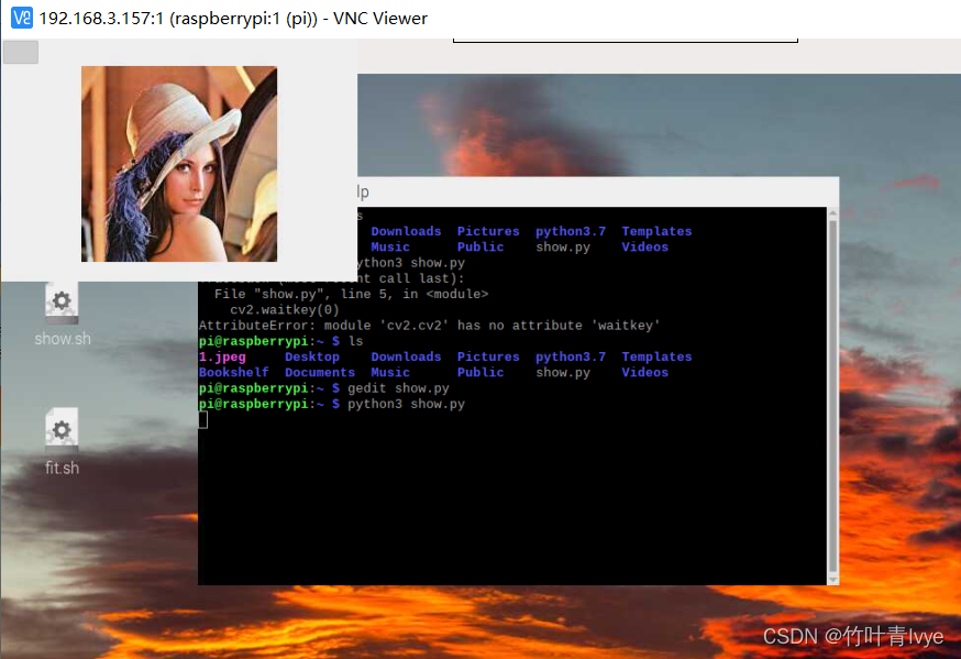 树莓派4B安装opencv-python_无法定位软件包 python-opencv-CSDN博客