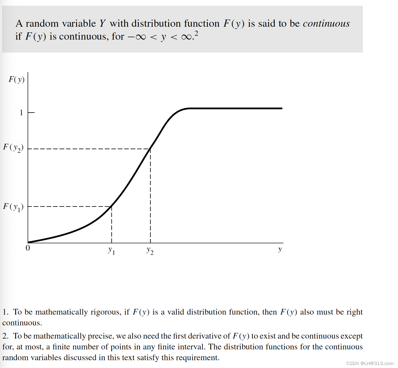 continuous random variables and probability distributions (review notes ...