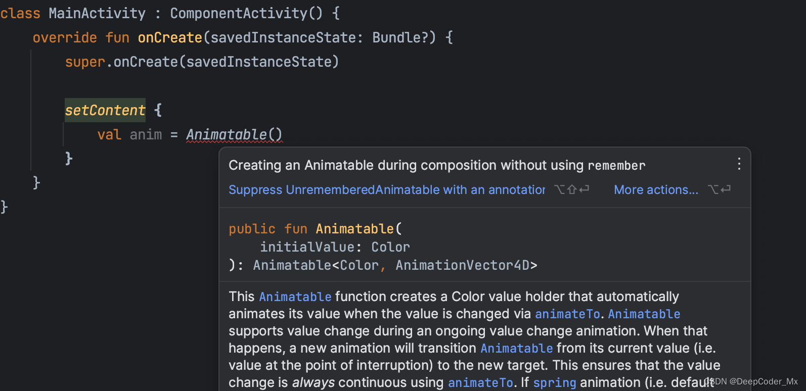 手把手教你写 Compose 动画 -- 流程定制型动画 API：Animatable()-CSDN博客